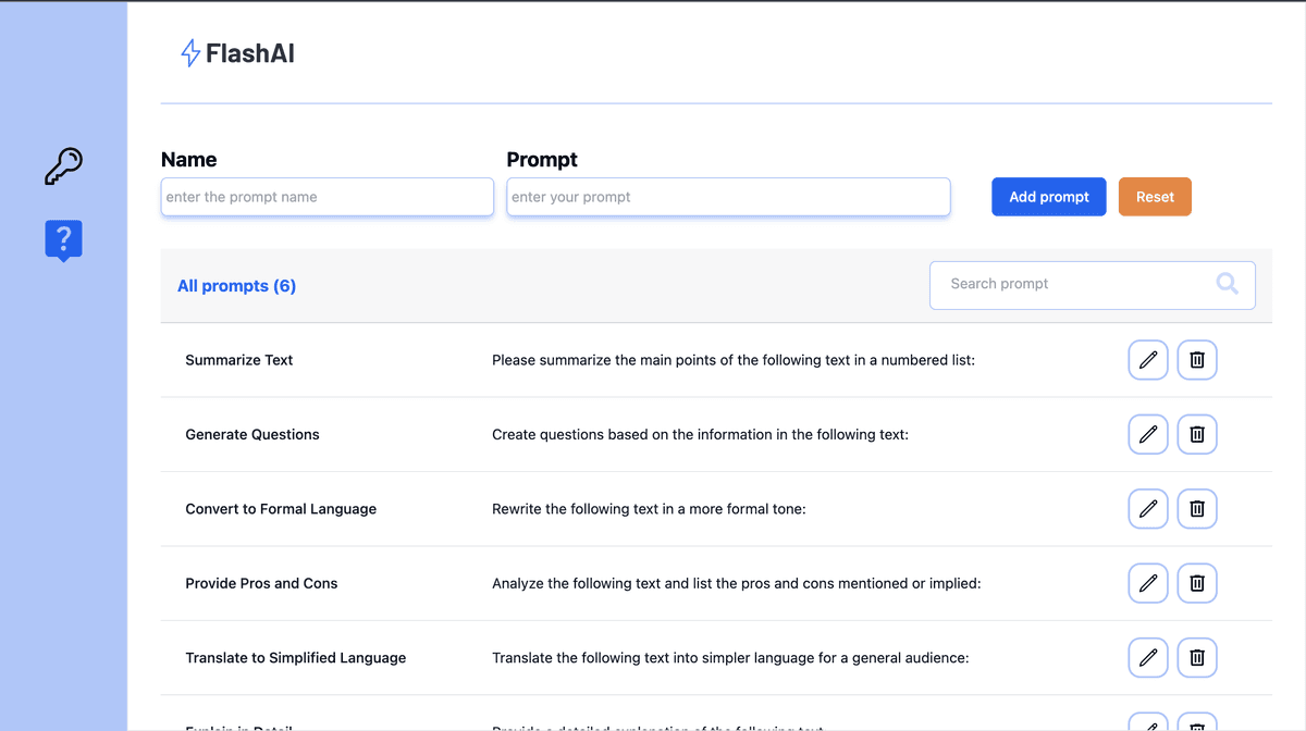 FlashAI - Your best ai productivity tools